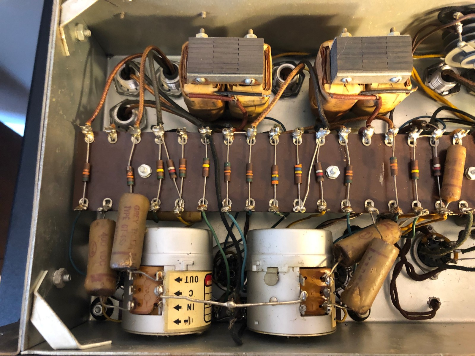 Rare Webster Ekotape Tube Preamplifier Rack-Mount for Reel Recorder ...