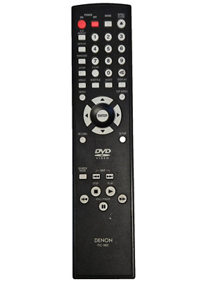 DENON RC-982 DVD Changer Remote Control DVD-755S, DVD-1710, DVD-755 ...