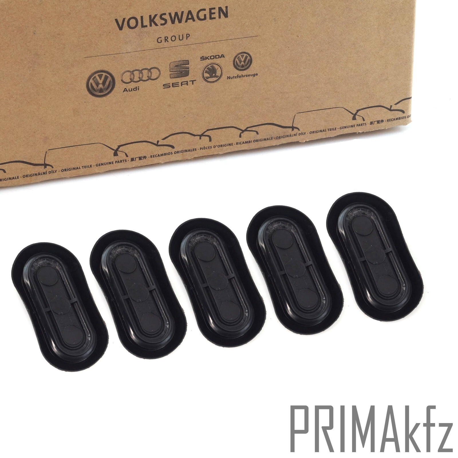5x ORIGINAL N91055001 Stopfen Unterboden Abdeckung Tülle 18x45 für VW ...