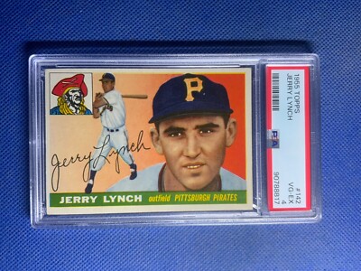 1955 Topps #142 Jerry Lynch, Pittsburgh Pirates, PSA 4*** Just Graded ...