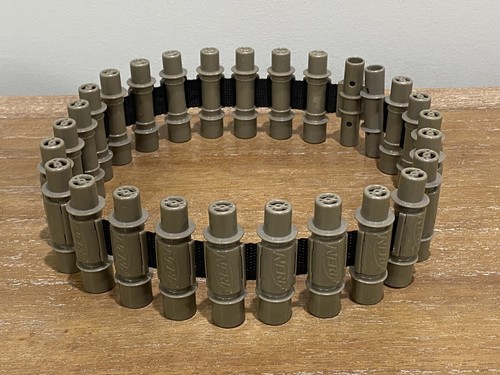 NERF Vulcan Ammo N-Strike Machine Gun 25 Ammo Belt Replacement Chain | eBay