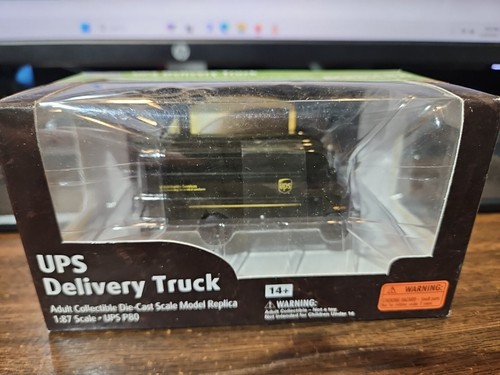 Norscot HO Scale UPS P80 Delivery Truck Diecast Model #58008 4d3 | eBay