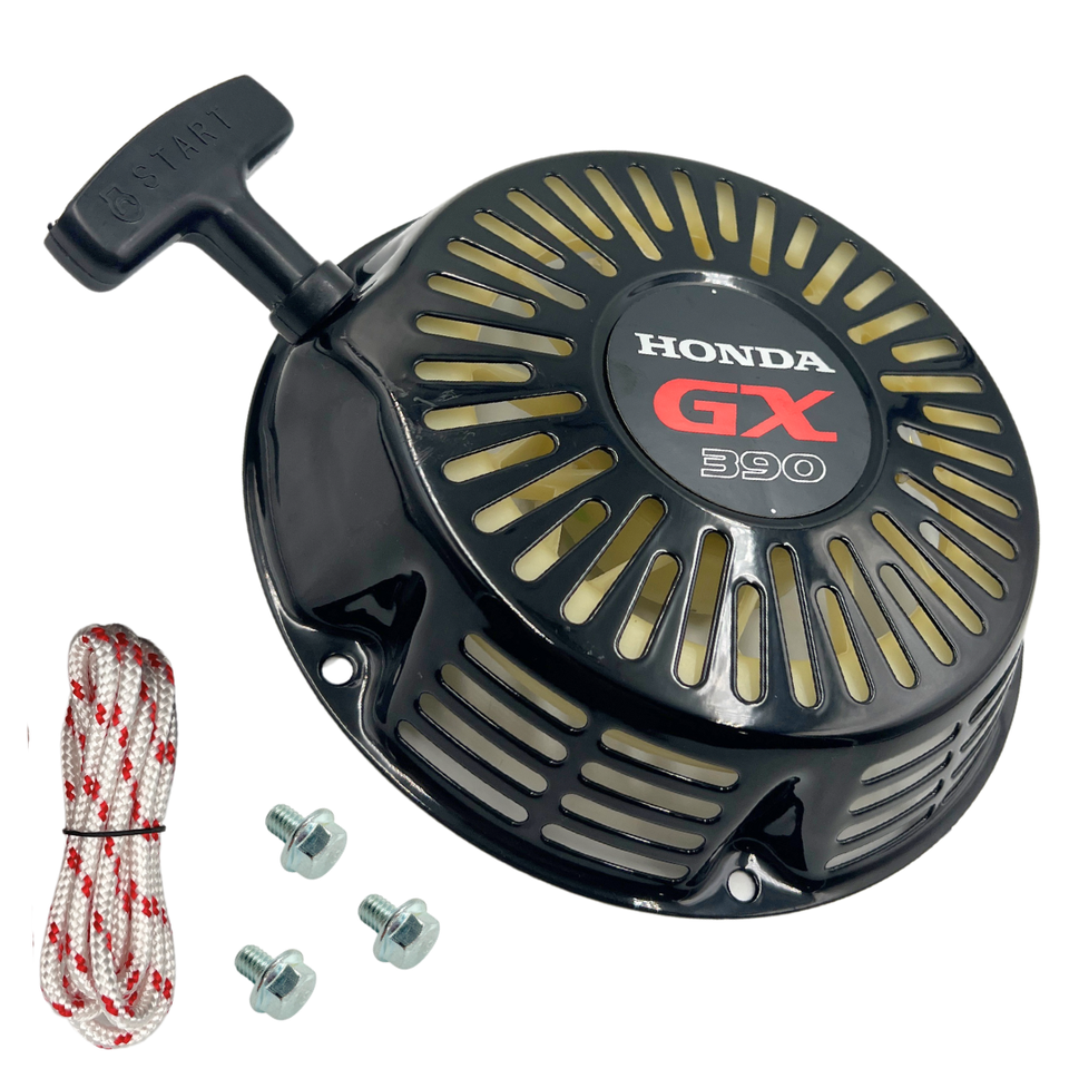 BLACK PULL RECOIL STARTER For HONDA GX390 13HP GX340 11HP GX620 ENGINE ...