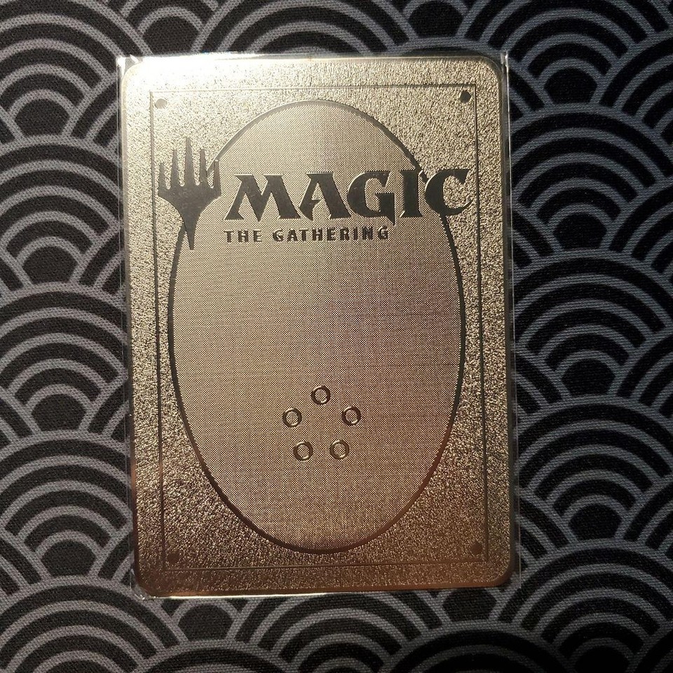 MTG Japanese Metal Treasure Token Liliana DIY Silver one of a kind | eBay
