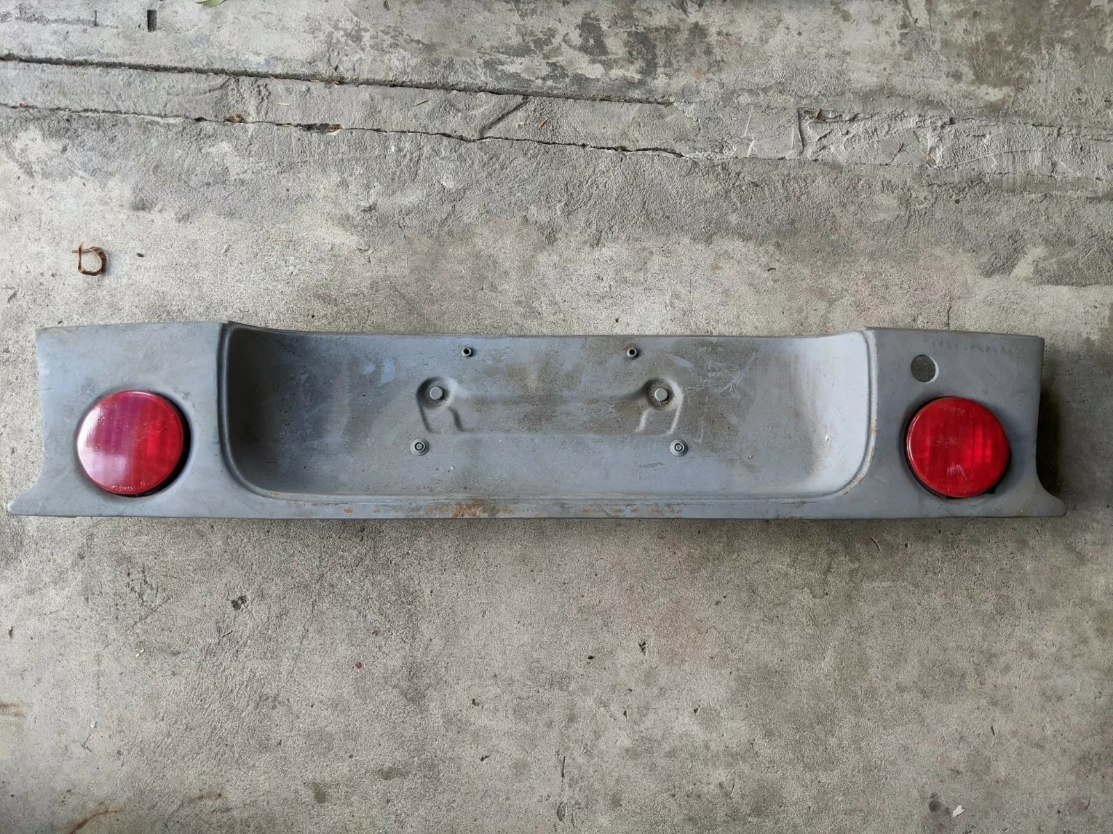 93-97 Honda Del Sol Rear Panel License Plate Garnish Custom IS300 rear ...