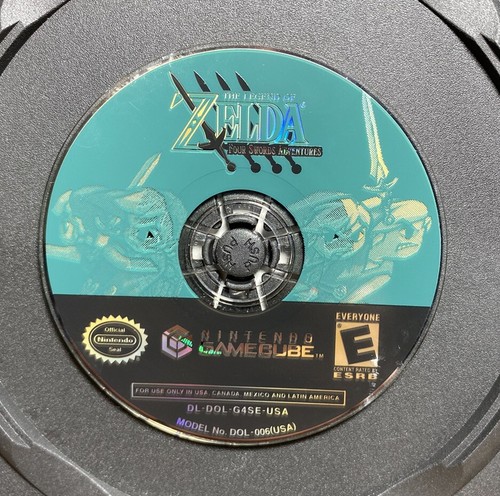 The Legend of Zelda: The Four Swords (GameCube) Disc Only, Tested ...
