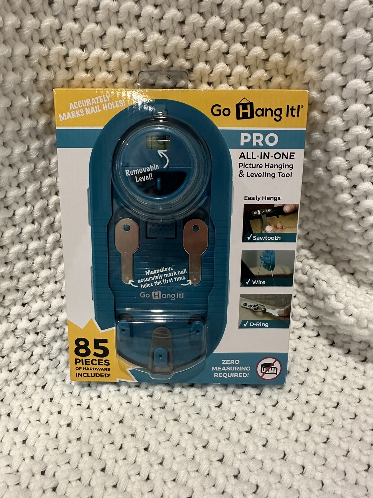 Go Hang It! Pro The Original All In One Picture Hanging & Leveling Tool ...