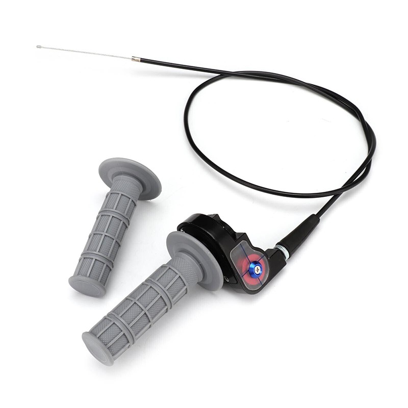 Pit Dirt Bike 1/4 Turn Quick Action Throttle, Grips & Cable ATV Parts 50-250CC | eBay UK