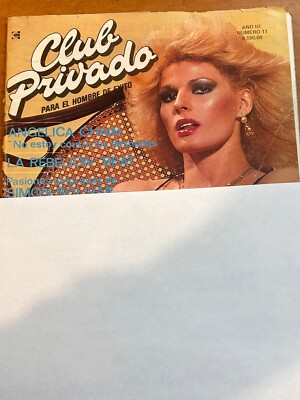 ANGELICA CHAIN Cover & Sexy Photos 1983 MEXICO MAGAZINE Laura Flores | eBay