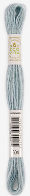 DMC Eco Vita Naturally Dyed Crewel Wool Embroidery Thread - Color 604 ...