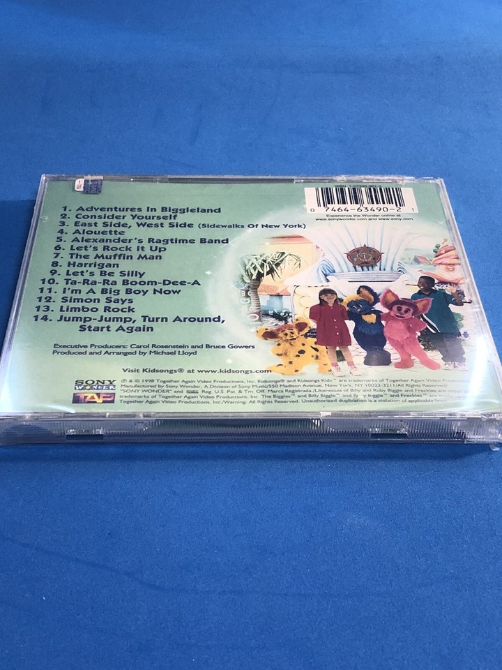 Adventures In Biggleland : Meet the Biggles by Kidsongs (CD, 1998, Sony ...