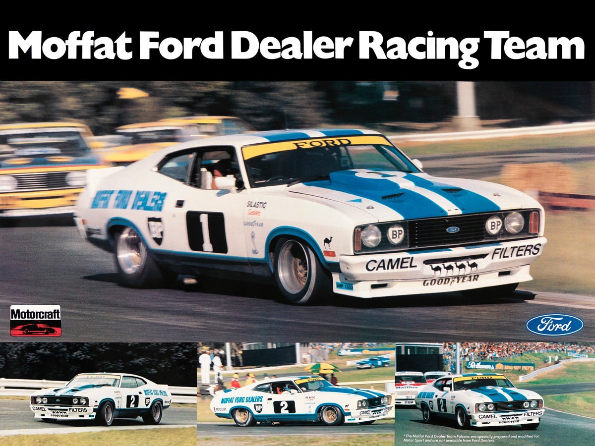 Allan Moffat Ford Dealer poster 1978 | eBay Australia