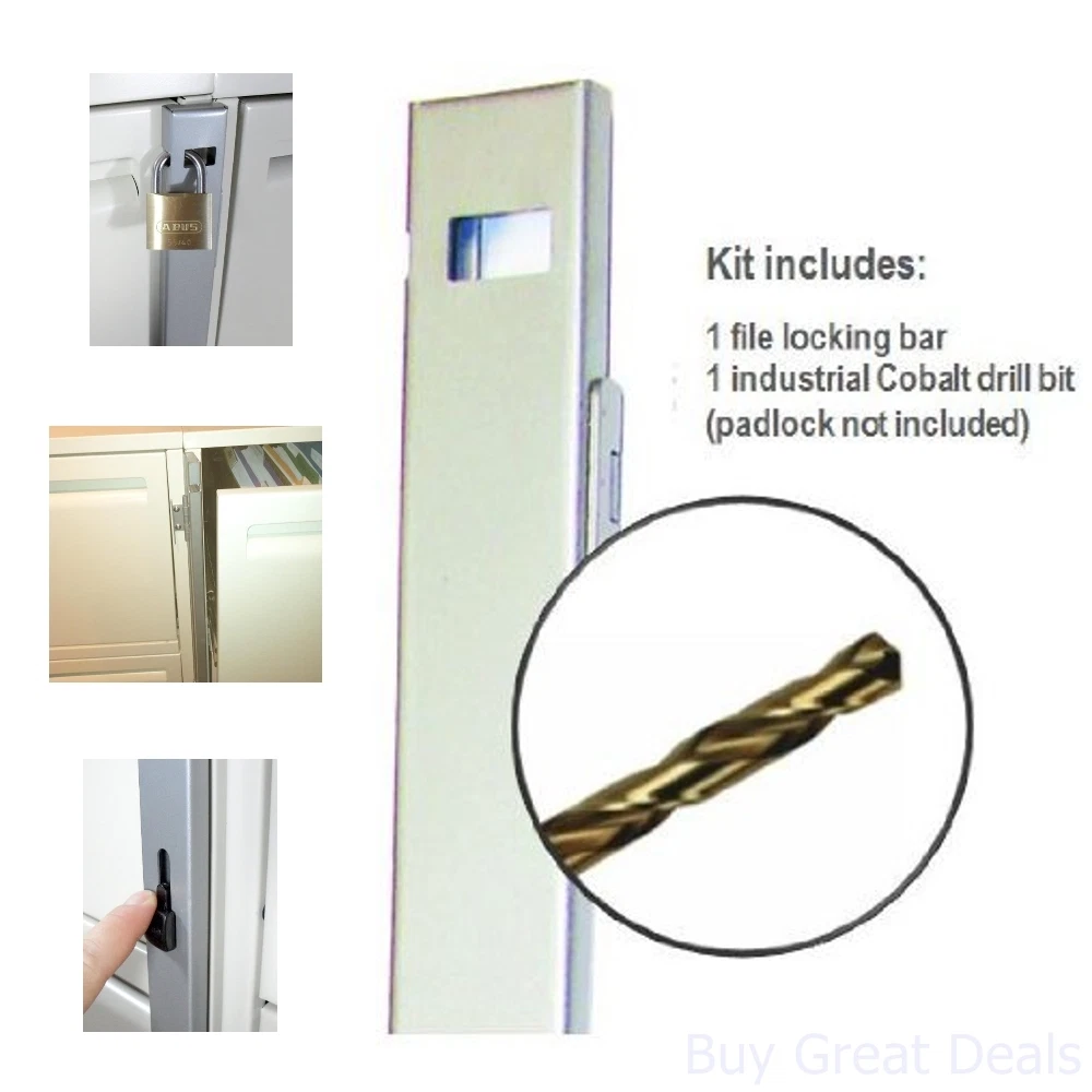 Locking Bar For Use With 2 Drawer Filing Cabinet | Cabinets Matttroy