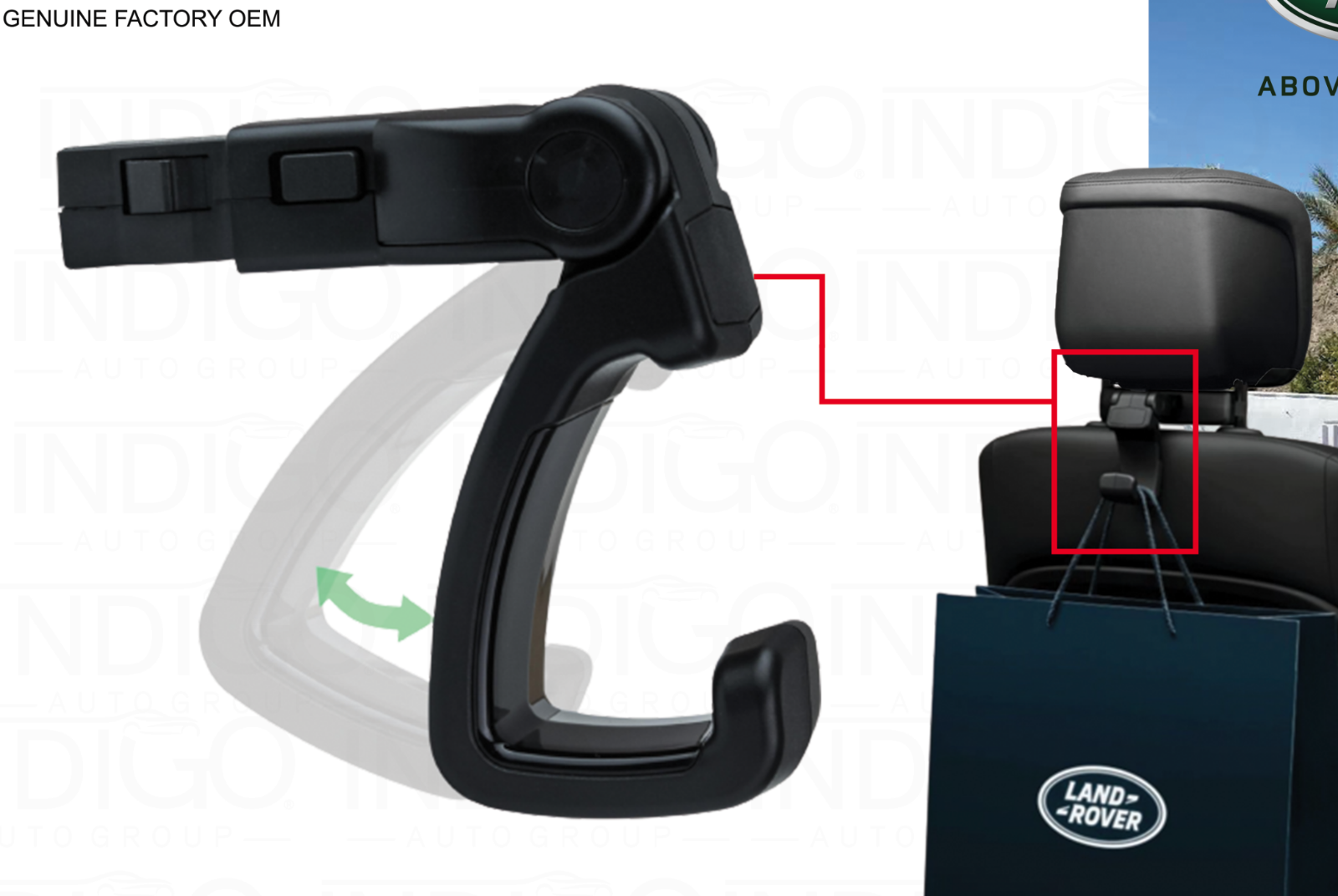 GENUINE FACTORY OEM Land Rover Range Rover Click and Hook - VPLGS0593 ...