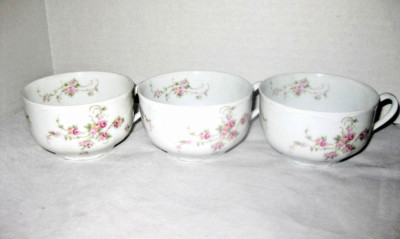Vintage Thomas China Made In Germany Tea Cups Pink Roses(3) Pattern ...