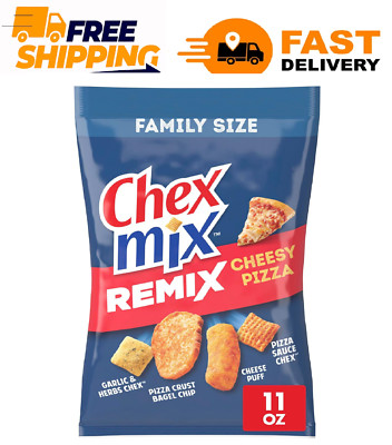 Chex Mix Snack Mix, Remix Cheesy Pizza, Savory Snack Bag, 11 Oz | eBay