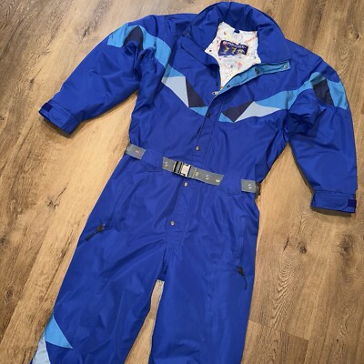 Phoenix Ski Suit One Piece Snowsuit Gore Tex Snow Bib Vintage Mens ...