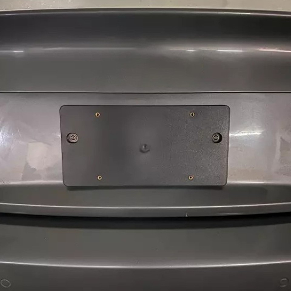 Rear License Plate Tag Holder Mount Bracket for AUDI A5 S5 RS5 2008 ...