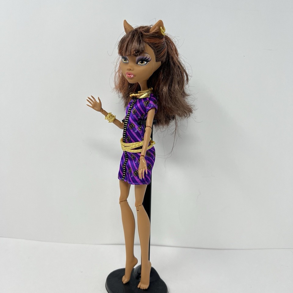 Monster High Clawdeen Wolf Doll Coffin Bean Series Original Gift Toy ...