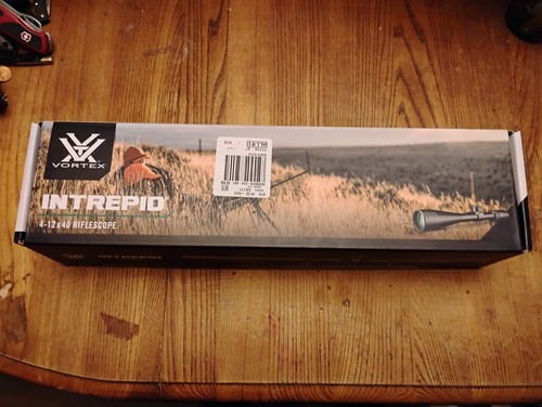 Vortex Intrepid Rifle Scope 4-12x40mm Dead Hold BDC Reticle Second ...