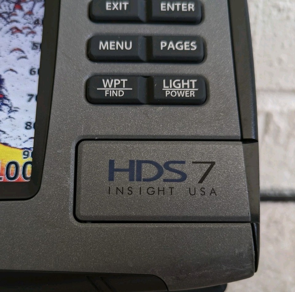 Lowrance HDS 7 Gen 1 Depth Finder w/ Insight USA. 7' Color Screen. | eBay
