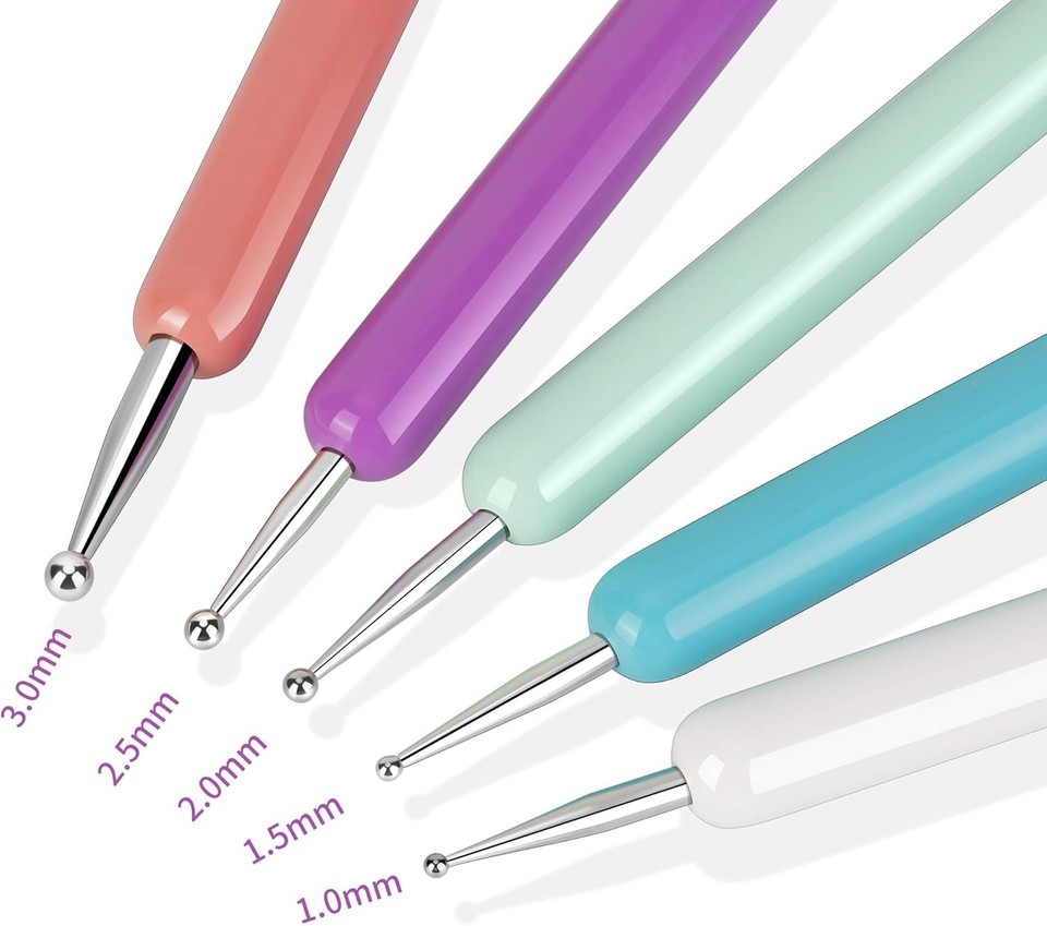 Ball Embossing Stylus for Transfer Paper, Dotting Nail Art Tools - 5 | eBay