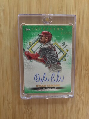 2022 Topps Inception- Dylan Carlson - Cardinals On-Card Autograph /125 ...