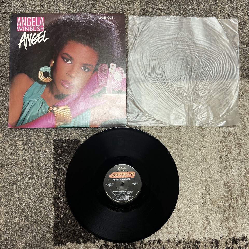 Angela Winbush Sharp Vinyl Record LP 1987 Angel Single First Pressing ...