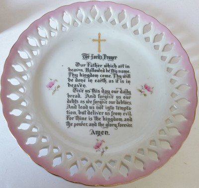 Plates & Plaques - Lord's Prayer Plate