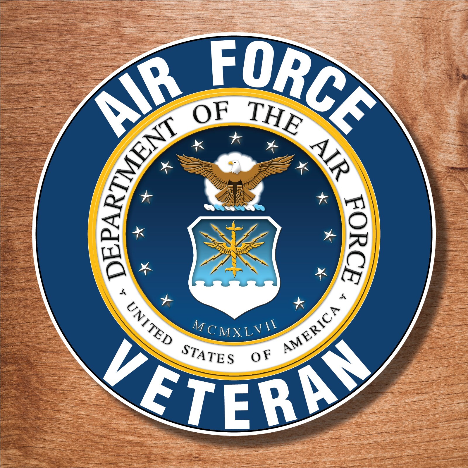 Air Force Veteran Sticker Vinyl Decal USAF High Quality Vinyl | eBay