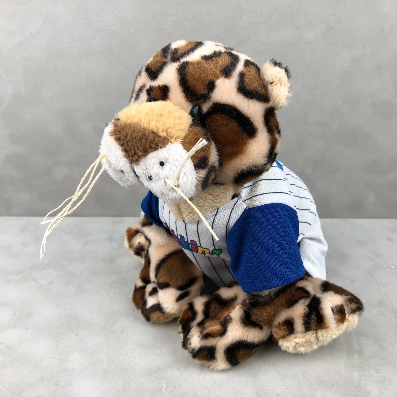 Ganz Webkinz Spotted Leopard HM182 Plush w/ Baseball Jersey Outfit No ...
