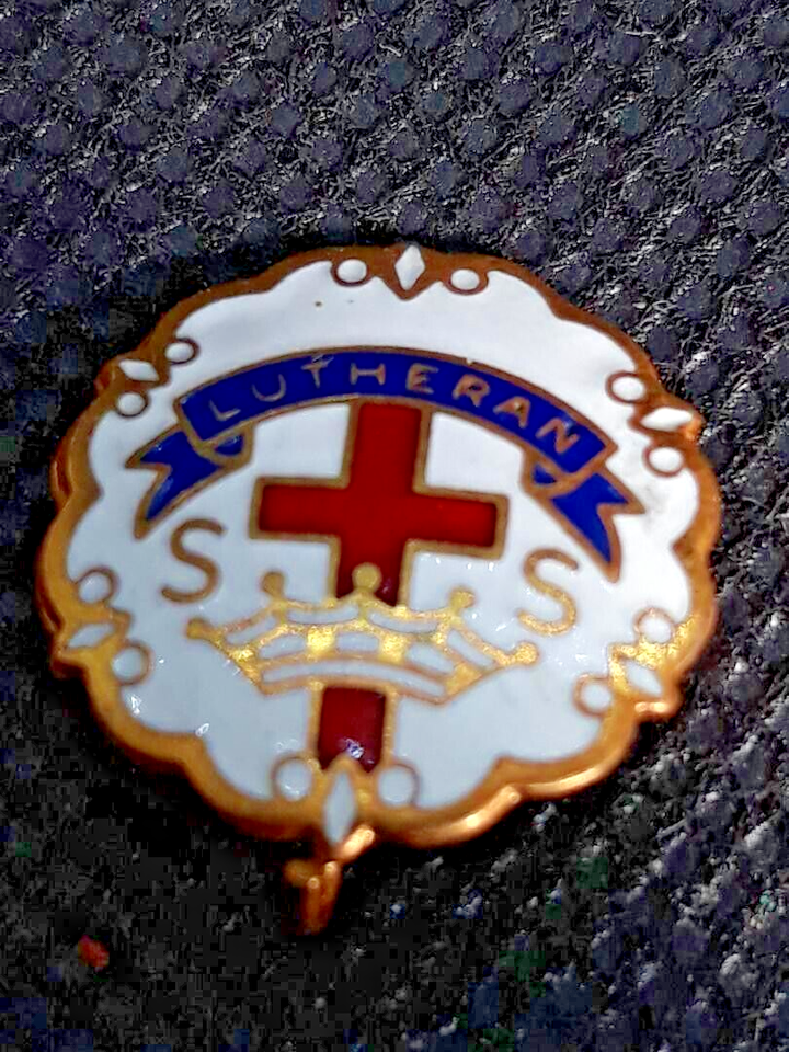 Vintage United Brethren Methodist Church ~ Membership Sunday School Pin ...