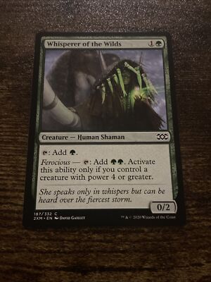 Whisperer of the Wilds 187/332 Double Masters MTG Magic The Gathering ...