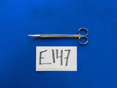 E147 Aesculap Boettcher ENT Curved Blunt Tip Scissors 7" Length OM707R ...