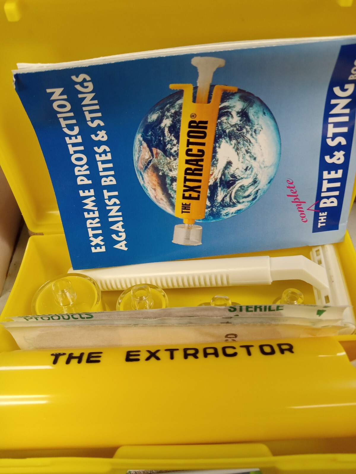 Sawyer Extractor Pump Snake Bite and Sting Kit NIB Free Shipping. | eBay