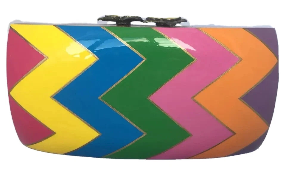 Rainbow Chevron Print