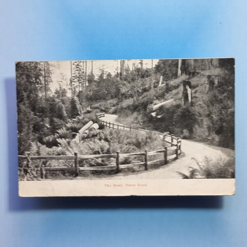 Hobart Tasmania Stamp Postcard 1912 Huon Road The Bend (J.Walch ...