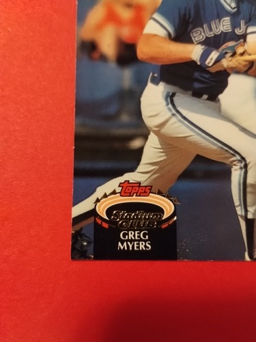 1992 Topps Stadium Club - #468 Greg Myers | eBay