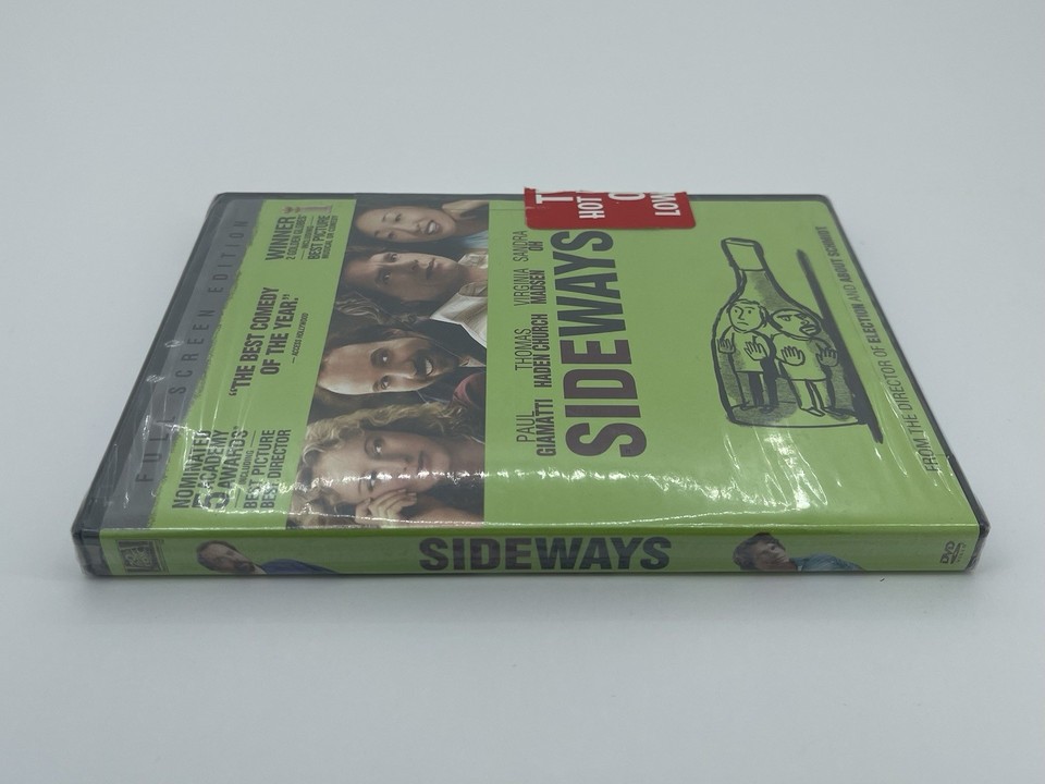 Sideways DVD New Sealed Paul Giamatti Thomas Hayden Church 24543175780 ...