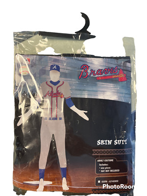 MLB Atlanta Braves Full Body Baseball Skin Suit Gameday Costume Morph ...