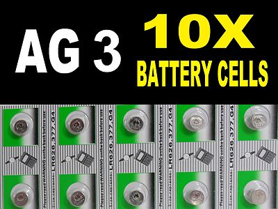 AG3 G3 LR41 392 SR41 Watch Cell Battery Coin Batteries Cells Alkaline ...
