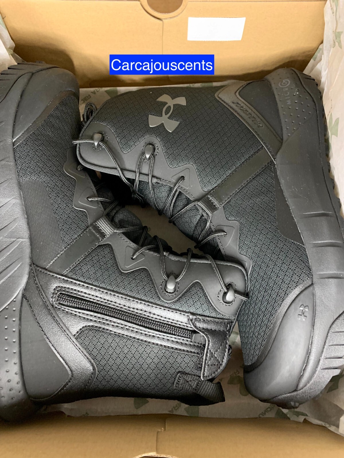 Under Armour Micro G Valsetz Men's Boot, Size 9 - Black for sale online ...