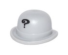 NEW LEGO - Headgear - Super Hero - Hat Bowler Gray Light Bluish ...