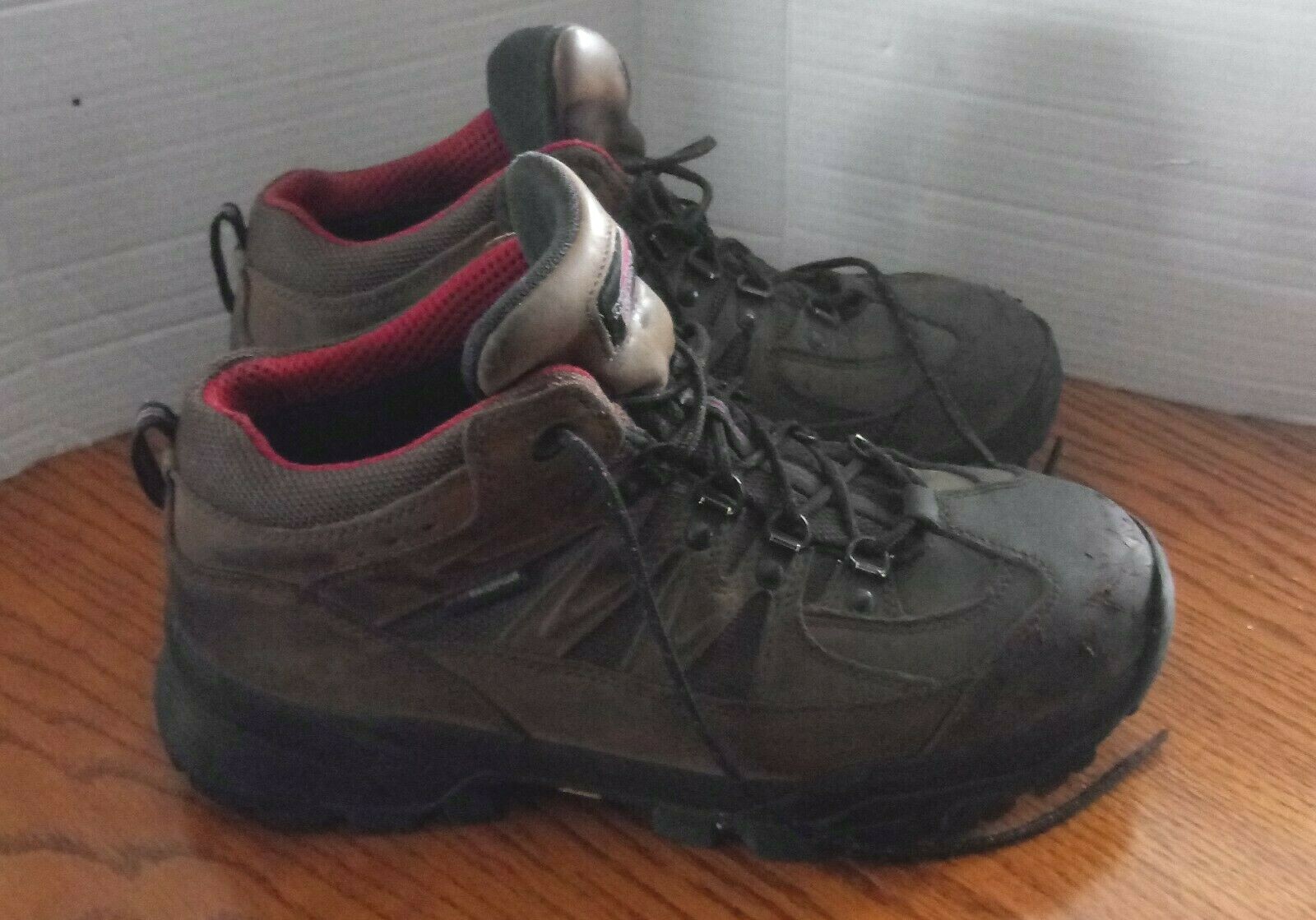 RED WING #6672 VIBRAM HIKER HIKING RW WATERPROOF LEATHER BOOTS MEN'S ...