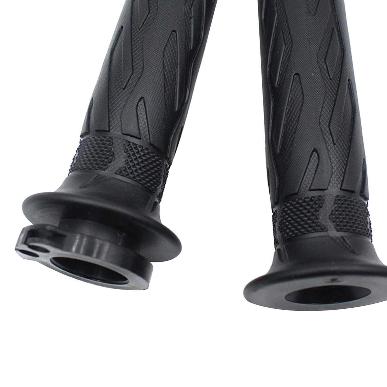 2x Handle Bar Motorcycle Grips Handle Throttle Grips for DR300 Durable ...