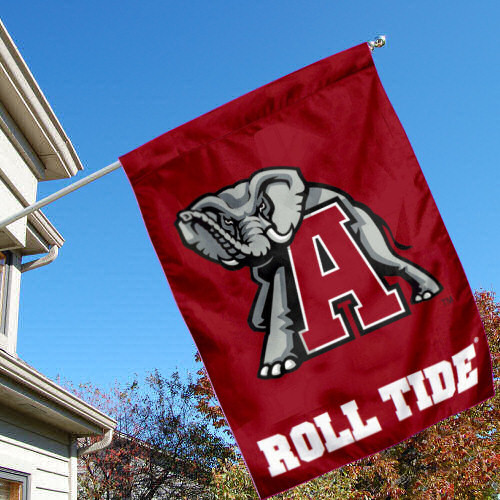 Alabama Vintage Mascot Banner Flag | eBay