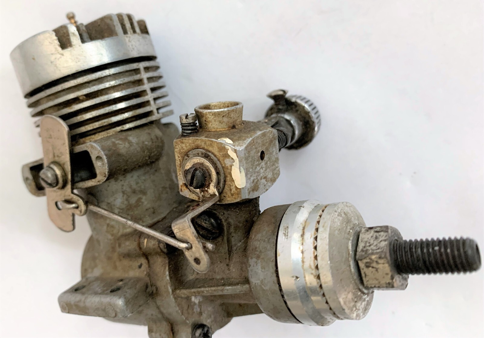 Vintage collectible Enya 45 Model 6001 model engine w/out muffler ...