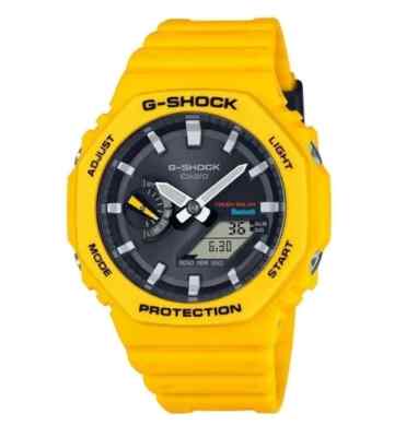 CASIO G-SHOCK GA-B2100C-9ADR Yellow Resin Band Men's Sport Style Watch | Solar P | eBay