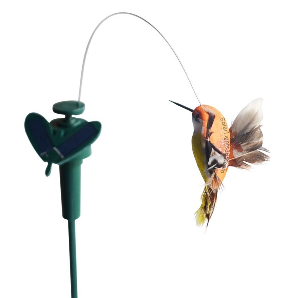 Hot Solar Powered Flying Fluttering Hummingbird Flying Birds Random ...
