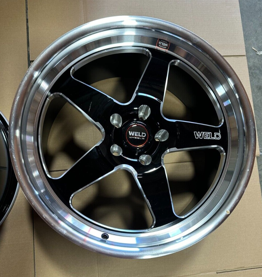 WELD Ventura S104 Series 20x10.5 - 5x120 Bolt 72.56 Bore Wheel Gloss Black Pair | eBay
